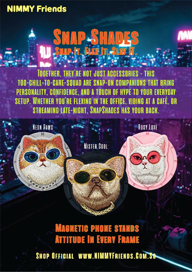 SnapShades – NIMMY Friends Singapore